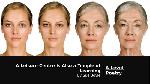 A Level Poetry: A Leisure Centre is also a Temple of Learning By Sue ...