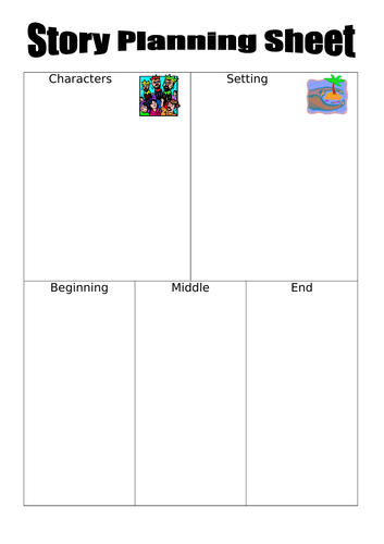 Story Planning Sheets | Teaching Resources