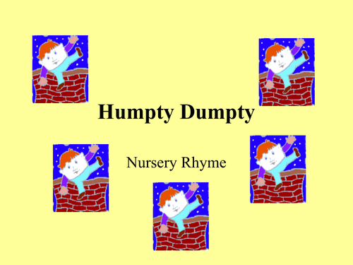 Nursery Rhymes - 19 PowerPoint Presentations | Teaching Resources