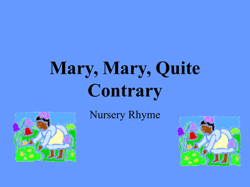 Nursery Rhymes - 19 PowerPoint Presentations | Teaching Resources