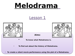 KS3 Melodrama Unit of Work | Teaching Resources
