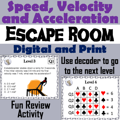 High School Physics Escape Room Bundle | Teaching Resources
