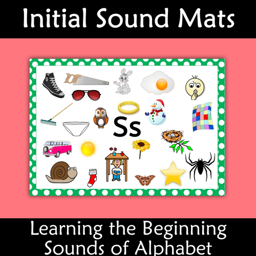 Initial Sounds Alphabet Mats | Teaching Resources