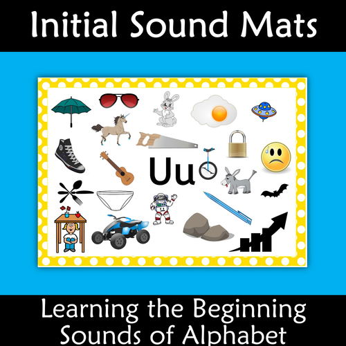 Initial Sounds Alphabet Mats | Teaching Resources