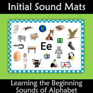 Initial Sounds Alphabet Mats | Teaching Resources