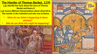 The Murder of Thomas Becket | Teaching Resources