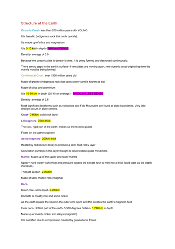 Natural hazards | Teaching Resources