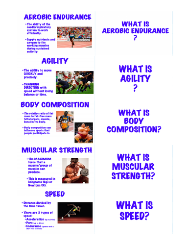 BTEC/ PE flashcards | Teaching Resources