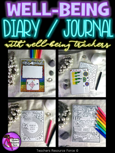 Well-being Journal for students and teachers | Teaching Resources