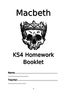 Macbeth Homework Booklets | Teaching Resources
