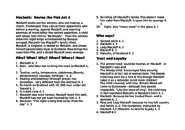AQA Macbeth Revision Activity Booklet | Teaching Resources