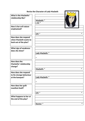 AQA Macbeth Revision Activity Booklet | Teaching Resources