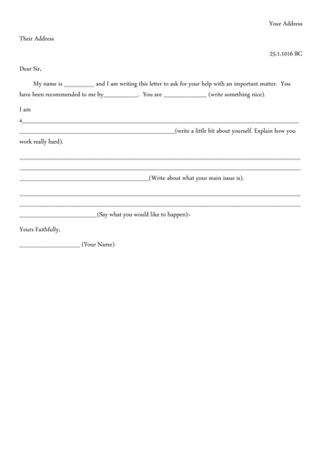 Writing a Persuasive Letter- Upper KS2 | Teaching Resources