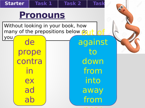 Year 7 Latin - Personal Pronouns | Teaching Resources