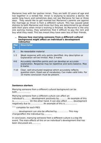 GCSE HEALTH AND SOCIAL CARE- CULTURE | Teaching Resources