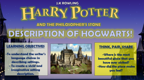 Harry Potter and the Philosopher's Stone - Description of Hogwarts ...