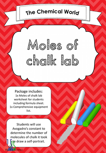 Moles of chalk lab | Teaching Resources