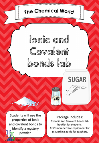 Ionic and Covalent bond properties lab | Teaching Resources