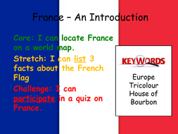 KS3 Geography SOW - Country Study - FRANCE | Teaching Resources