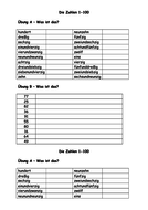 Die Zahlen 1 - 100 | Teaching Resources