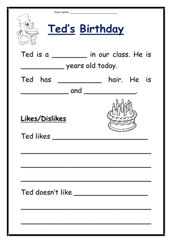 Happy Birthday Booklet - Make Birthday's Special!! | Teaching Resources