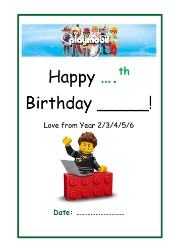 Happy Birthday Booklet - Make Birthday's Special!! | Teaching Resources
