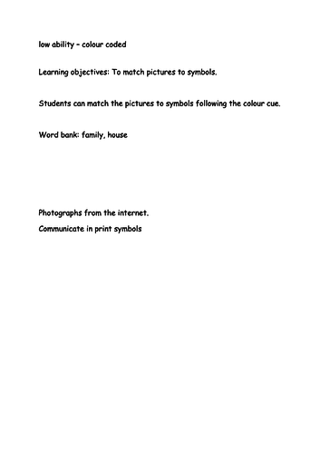 Romeo and Juliet -low ability-colour coded | Teaching Resources