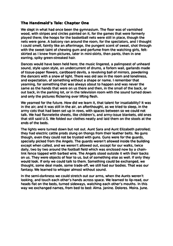 THE HANDMAID'S TALE: AQA LANGUAGE GCSE - PAPER 1 STRUCTURE AND ...