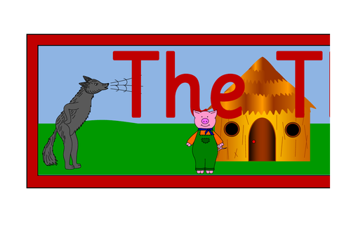 The Three Little Pigs story pack- traditional tales | Teaching Resources