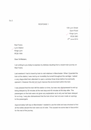 GCSE English Language - Letter writing quiz | Teaching Resources