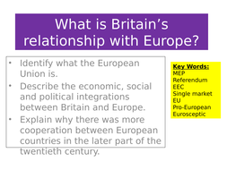 AQA GCSE. Britain: Migration, Empire and the People. What is Britain ...