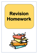 Maths Revision Homework | Teaching Resources