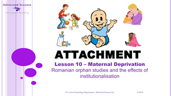 Powerpoint - Attachment - Lesson 10 - Romanian orphan studies ...