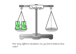 Adding Fractions Balance Scales | Teaching Resources