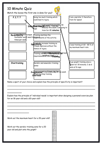 GCSE PE - Edexcel - Component 1 - Bundle of Starter Tasks - Quiz ... GCSE PE - Edexcel - Component 1 - Bundle of Starter Tasks - Quiz ...