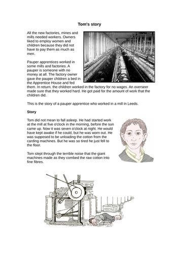 Industrial Revolution - Lesson 3 -Child Workers | Teaching Resources