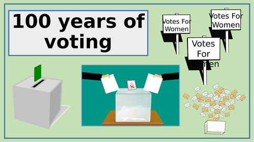 Suffragettes - 100 years of women voting (Britain) - KS2 - Women's ...