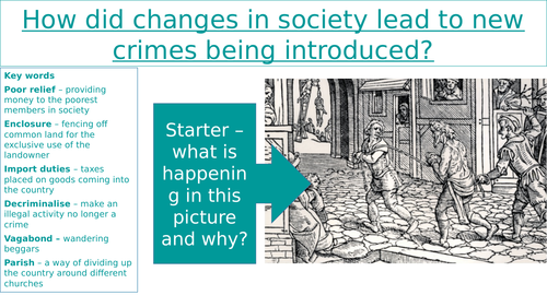 Poaching, vagabondage, smuggling and morality 1500-1700 Edexcel History ...
