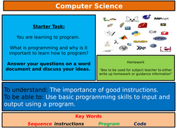 KS3 Python Unit of Work | Teaching Resources