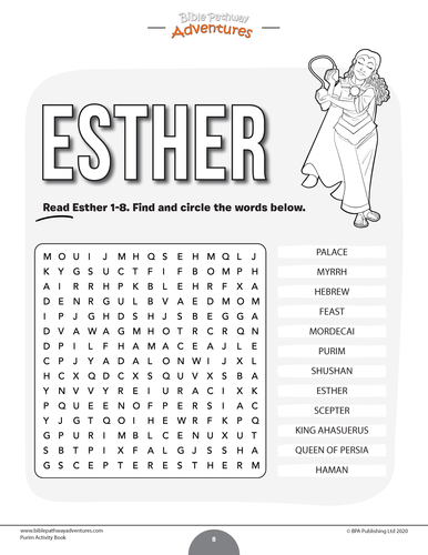 Purim Coloring and Activity Book | Teaching Resources
