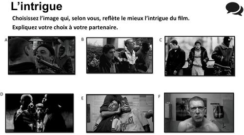 La Haine- Movie study/ Etude du film- Les personnages et l'intrigue- A ...