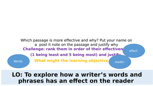 Frankenstein language analysis Edexcel Paper 1 | Teaching Resources