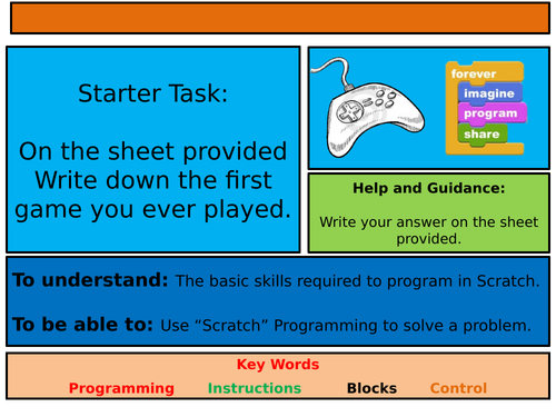 Scratch Lesson | Teaching Resources Scratch Lesson | Teaching Resources