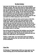 Trip Recount Plan and Resources | Teaching Resources