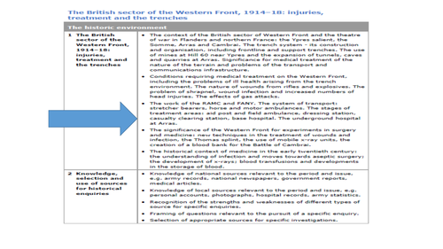 Medicine through Time - The British sector of the Western Front, 1914 ...