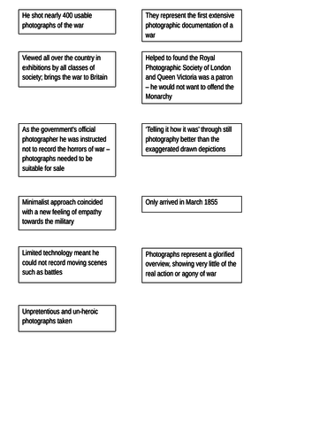 Depth 2 - The Crimean War - 'The British experience of warfare 1790 ...