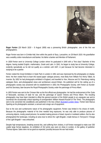 Depth 2 - The Crimean War - 'The British experience of warfare 1790 ...