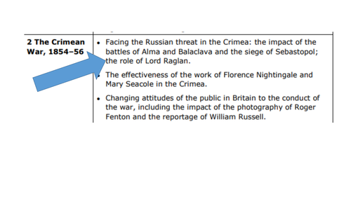 Depth 2 - The Crimean War - 'The British experience of warfare 1790 ...