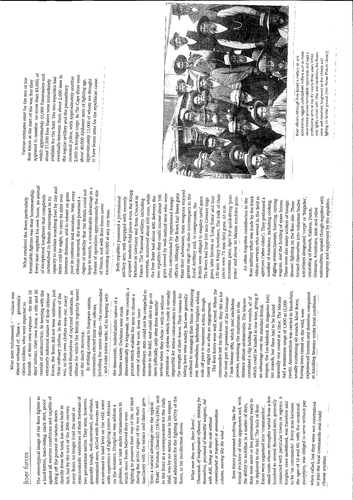 Depth 3 - The Second Boer War - The British experience of warfare 1790 ...