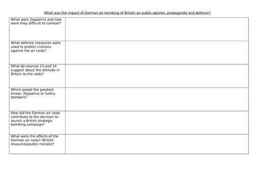Depth 5 - the war in the air 1914-1918 - the British experience of ...